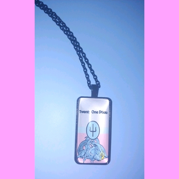 Accessories | Twenty One Pilots Scaled Icy Trash Dragon Necklace | Poshmark